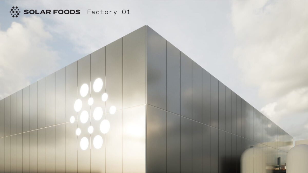 Factory 01: Loading the food revolution — Almost complete - Solar Foods